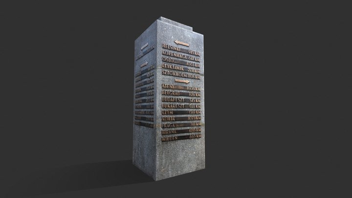Kilometers 3D models - Sketchfab