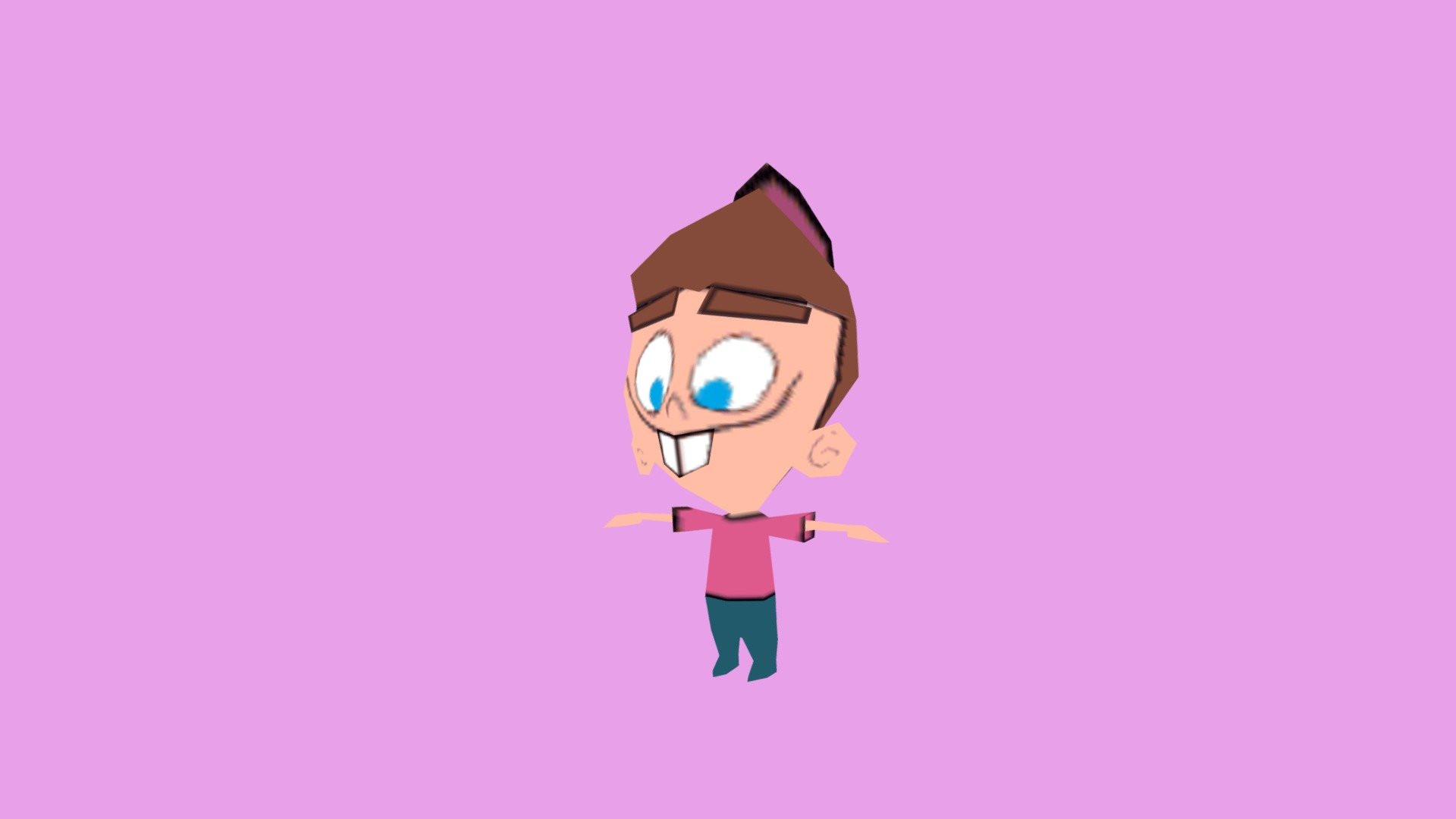 Nicktoons Unite DS - Timmy Turner - Download Free 3D model by ...