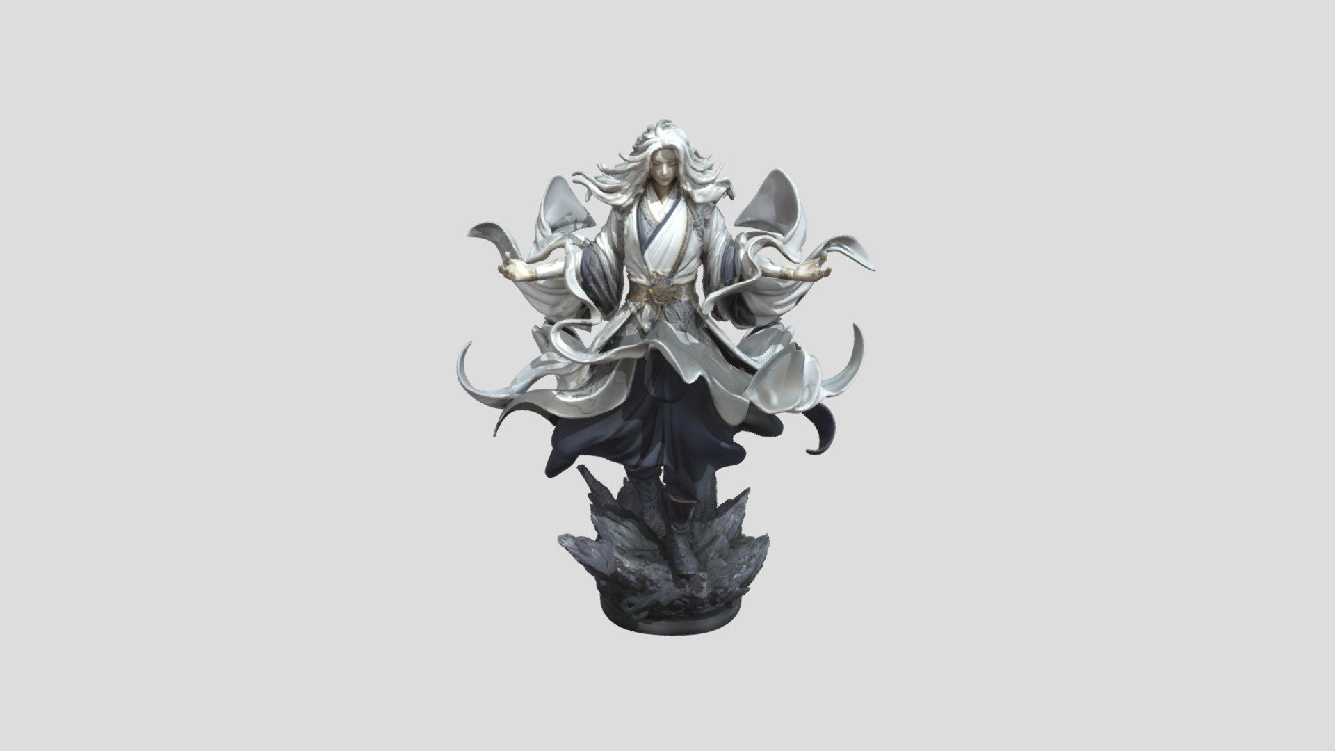 Wang lin - 3D model by lRyuzenl [73e89d2] - Sketchfab