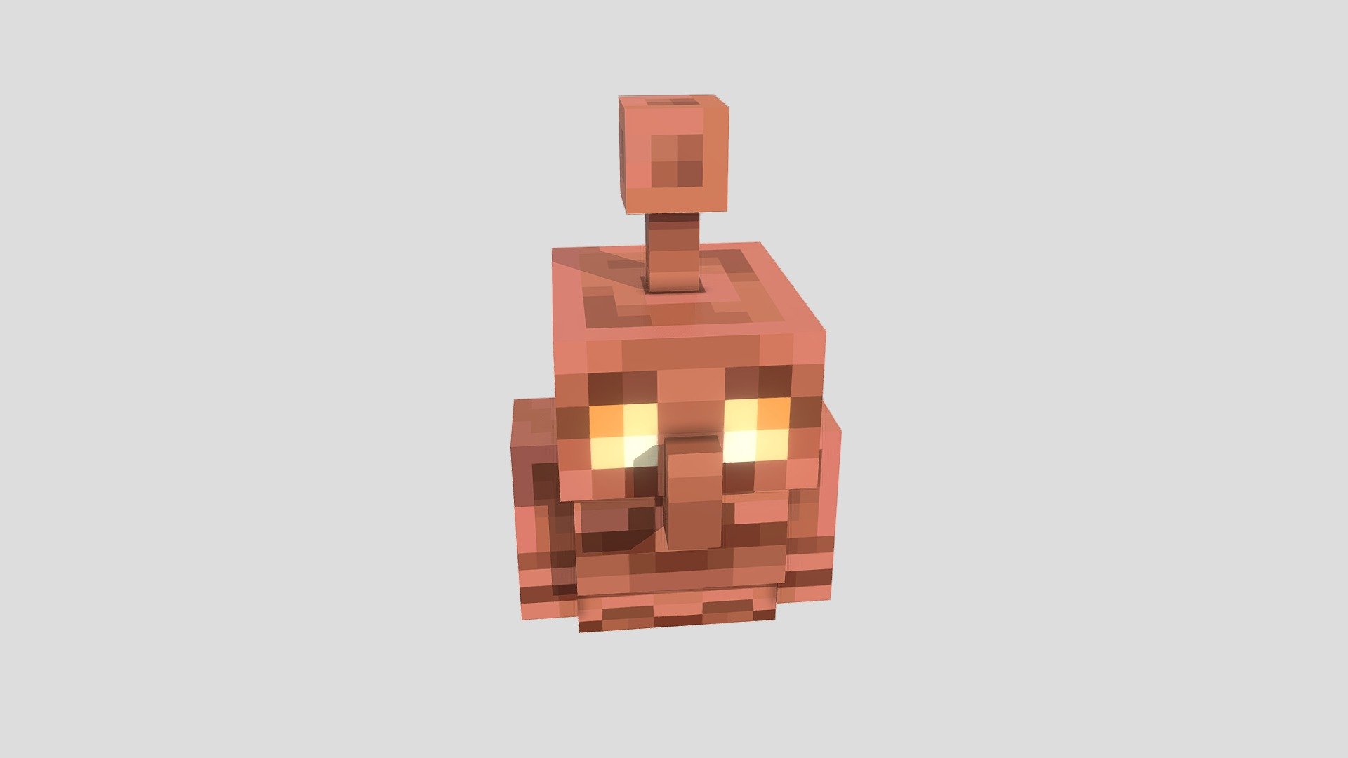 Minecraft Copper Golem - Download Free 3D model by Joebasil ...