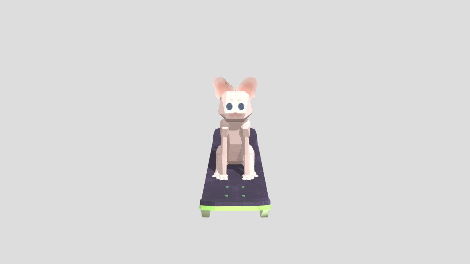 bingus and skateboard - 3D model by acevandort [73ecd81] - Sketchfab