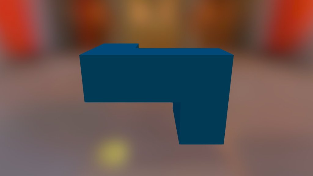 Blue Puzzle Cube Part - 3D model by mtreibe9 [73ed53f] - Sketchfab