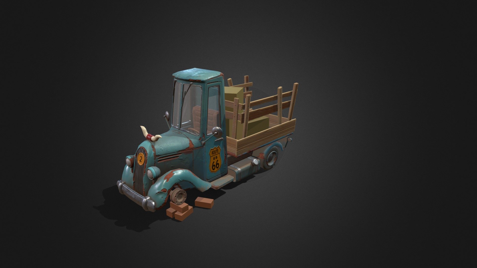 Pickup_textures - Download Free 3D model by ninel_frolova [73f0a50 ...