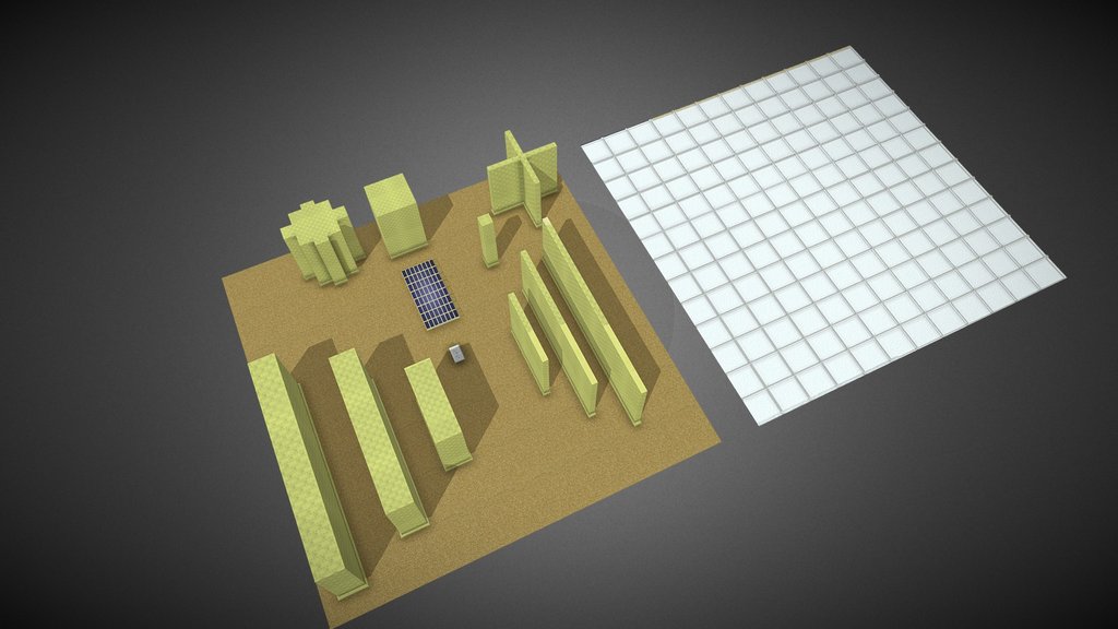 Backrooms - A 3D model collection by 1024×768p (@aplcatman) - Sketchfab
