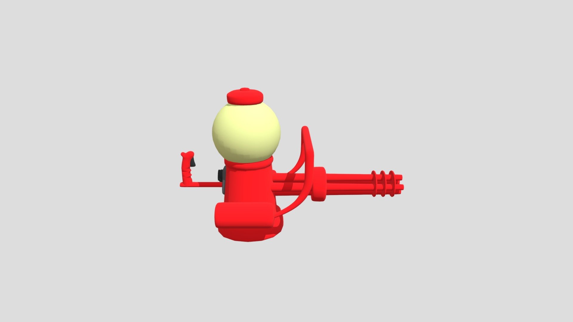 Gum Gun - 3D model by anaordonex2 (@anaordonezgragera) [73f2b62 ...