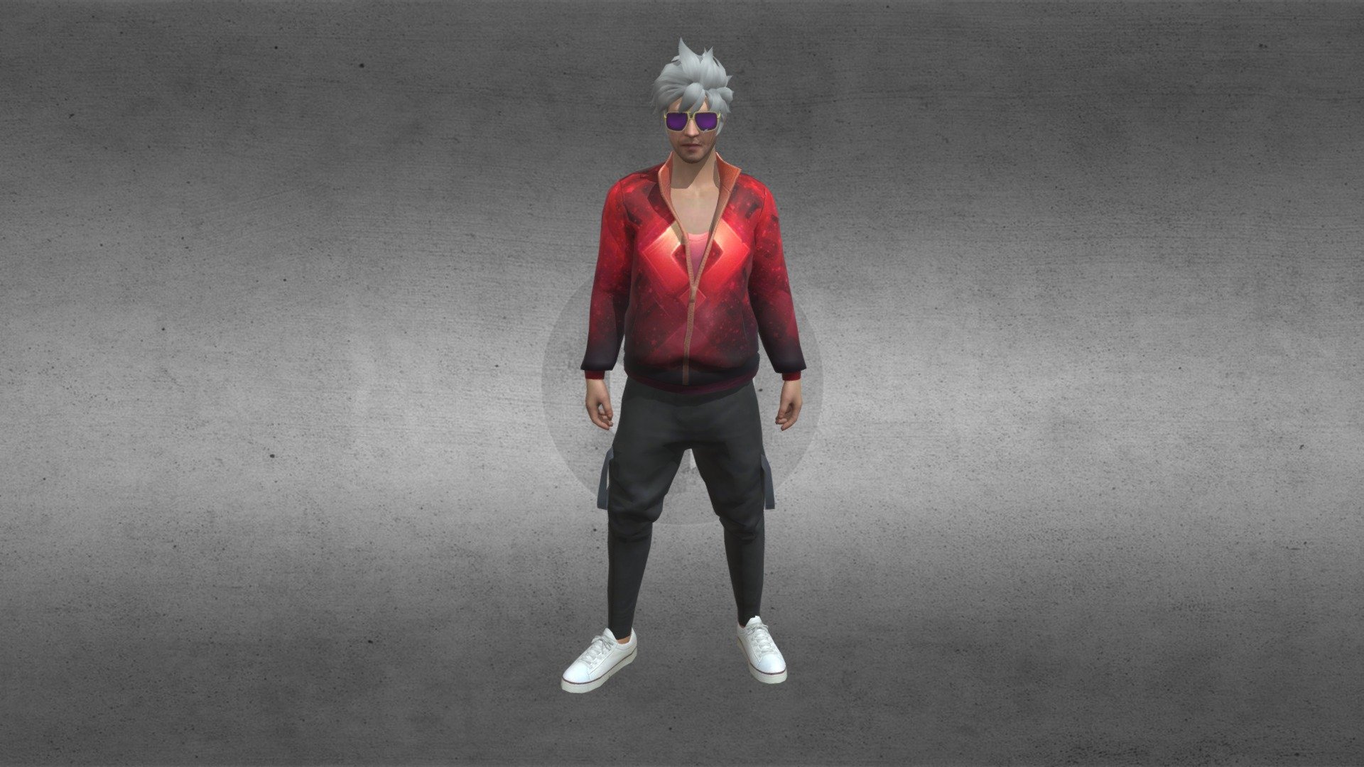 freefire adam 'upgraded' by pacegaming - Download Free 3D model by PACE ...