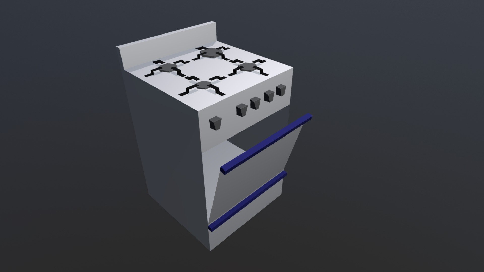 Stove - Household Prop Challenge - 3D model by kielkaiser [73f37d6 ...