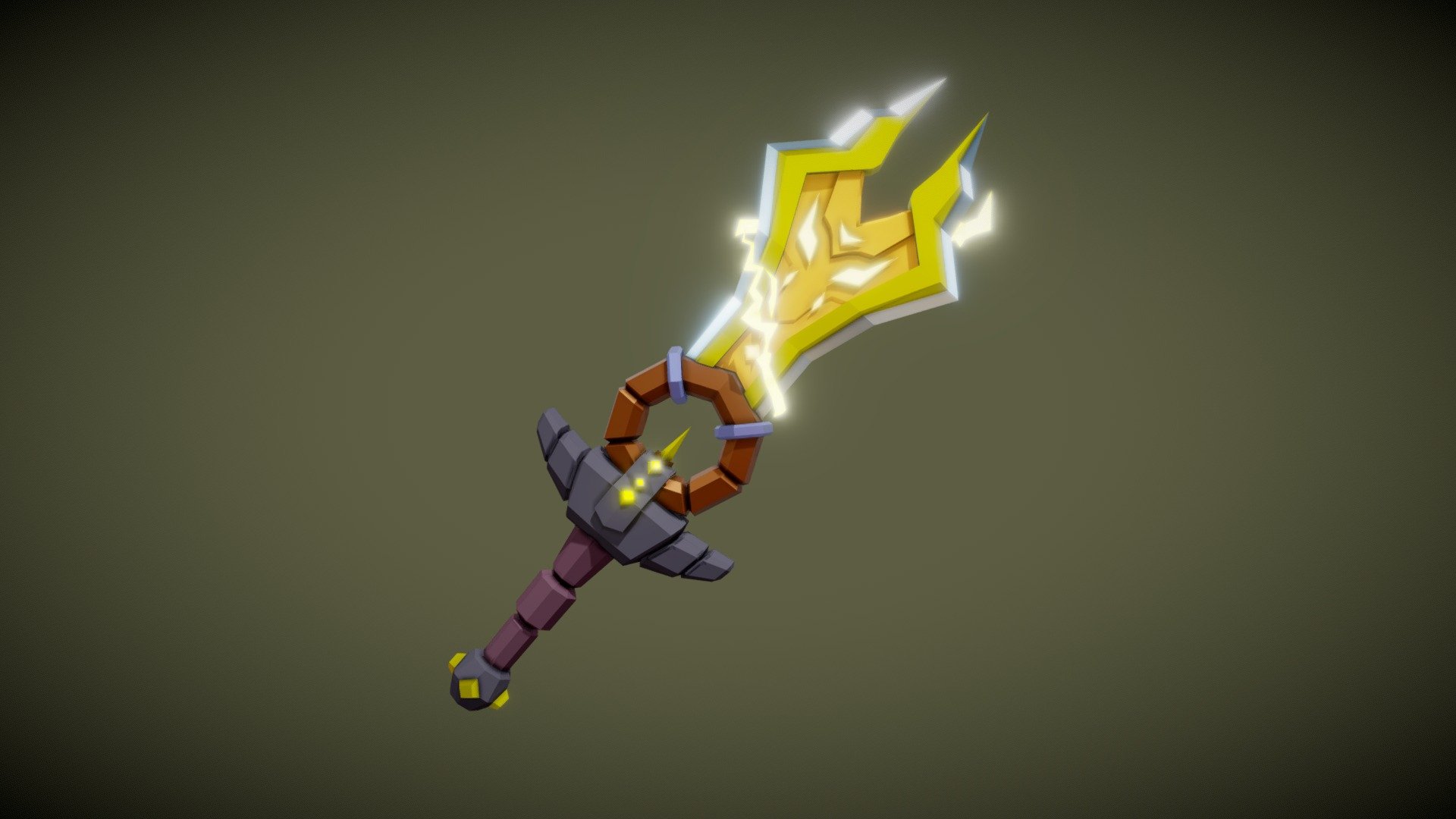 Swordtember 2021 Day 7: Storm - 3D model by Liberi Arcano ...