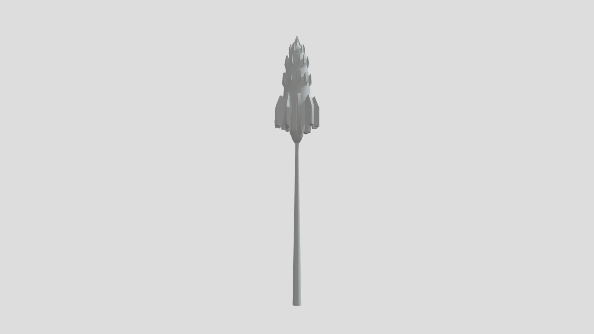 Spear Model - 3D model by jaddlemech [73f57a2] - Sketchfab