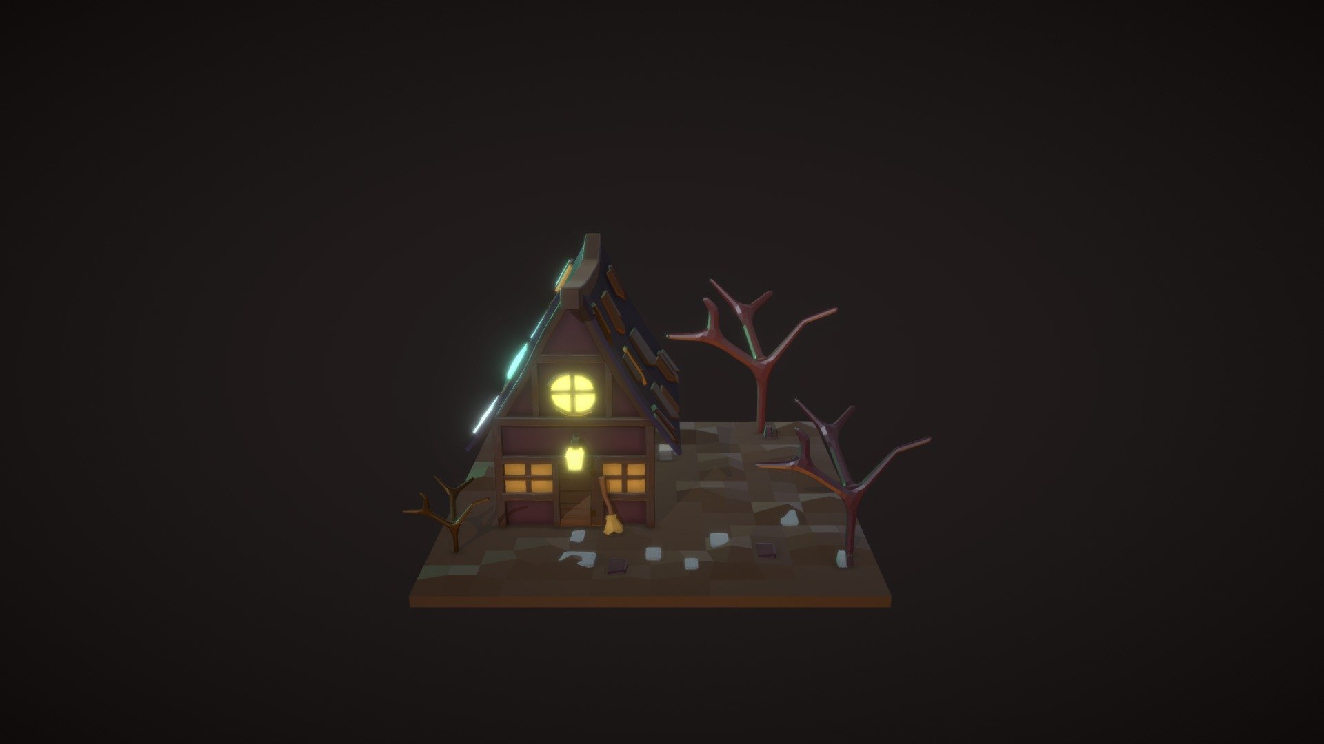 The Witch House - 3D model by GAMEKUNG [73f6c14] - Sketchfab