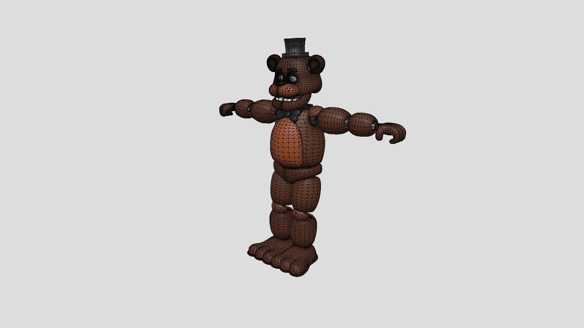 freddy - 3D model by Bapple9 [73f711d] - Sketchfab