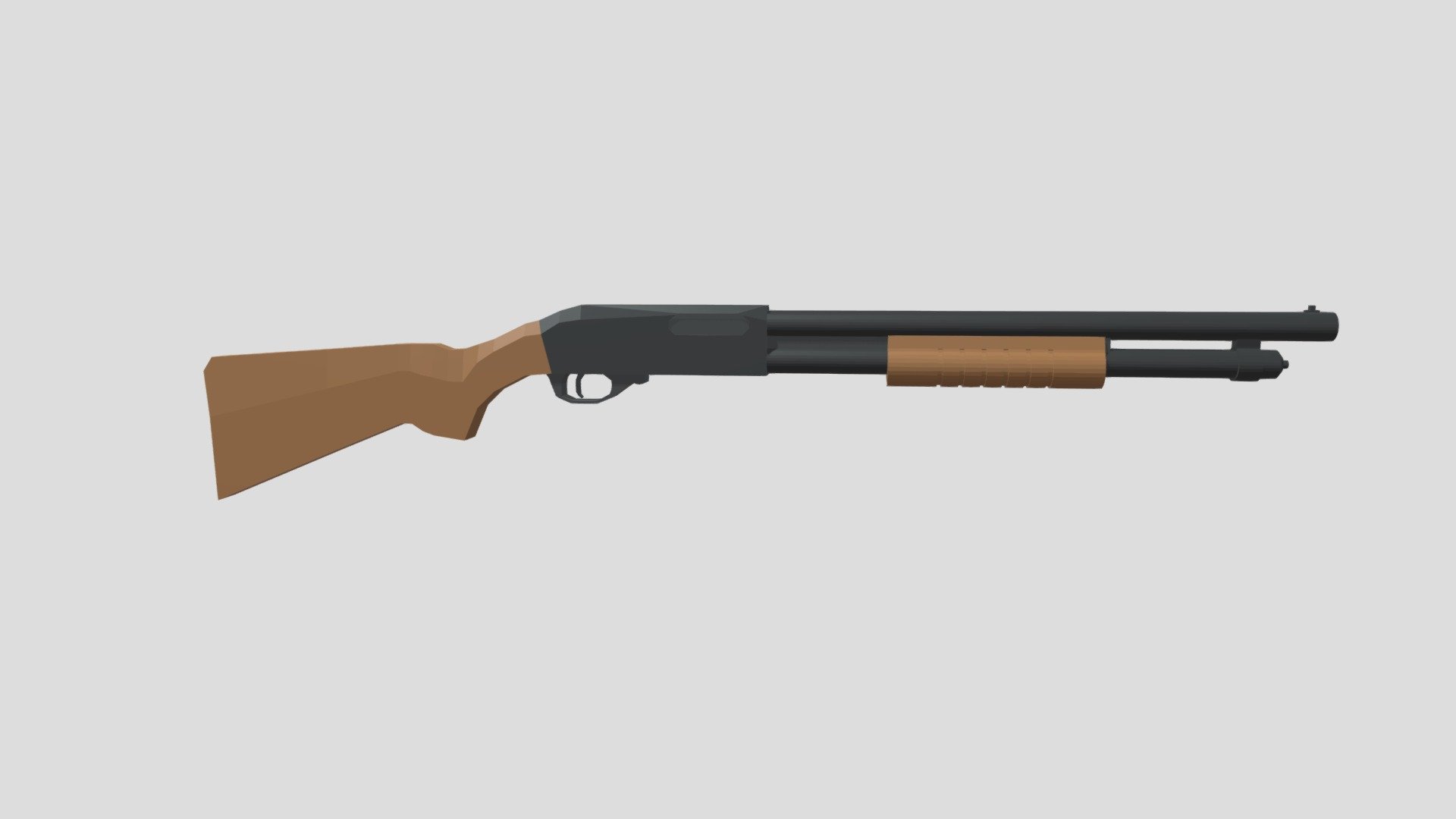 Remington 870 - 3D model by Wheat23 [73f7daf] - Sketchfab