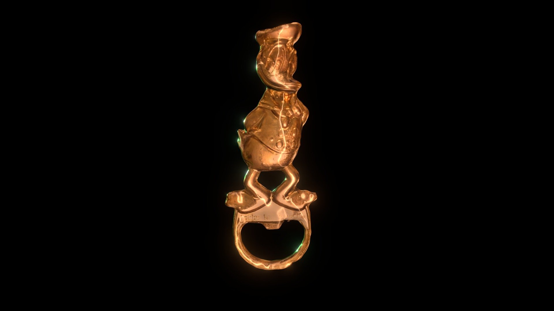 DONALD DUCK BOTTLE OPENER - 3D model by pollidamas [73f7ee4] - Sketchfab