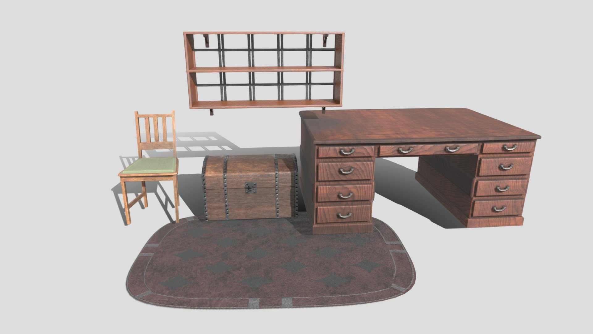 Room Props - 3D model by Guseriq0 [73f9bcb] - Sketchfab