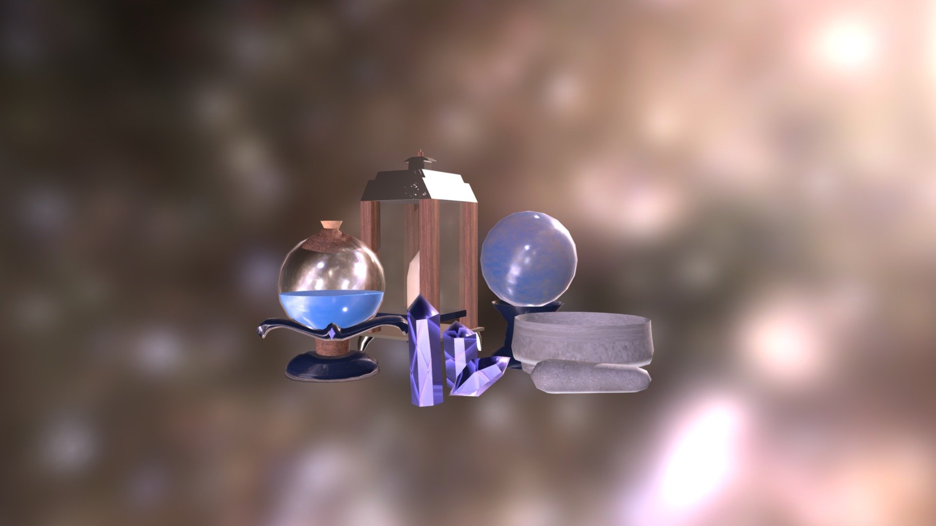 Spiritual Asset Pack - Download Free 3D model by chloebower [73fb95c ...