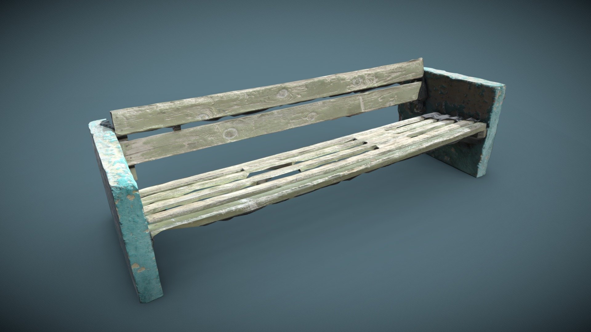 Old Bench 3D SCAN [FREE] - Download Free 3D model by MrUnity ...