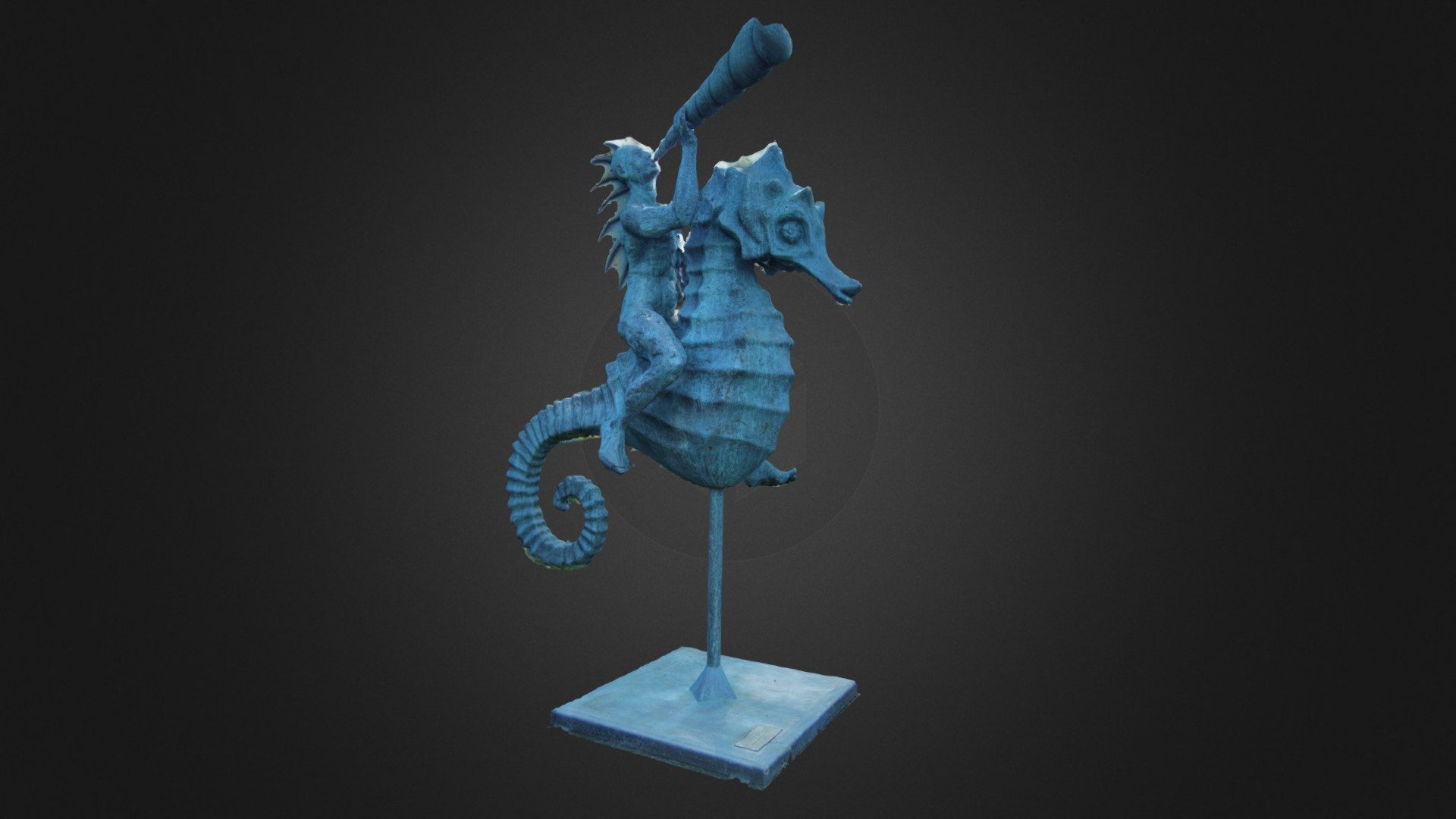 Seahorse Marine Life - 3D model by antoniorafanelli [73fc5a4] - Sketchfab