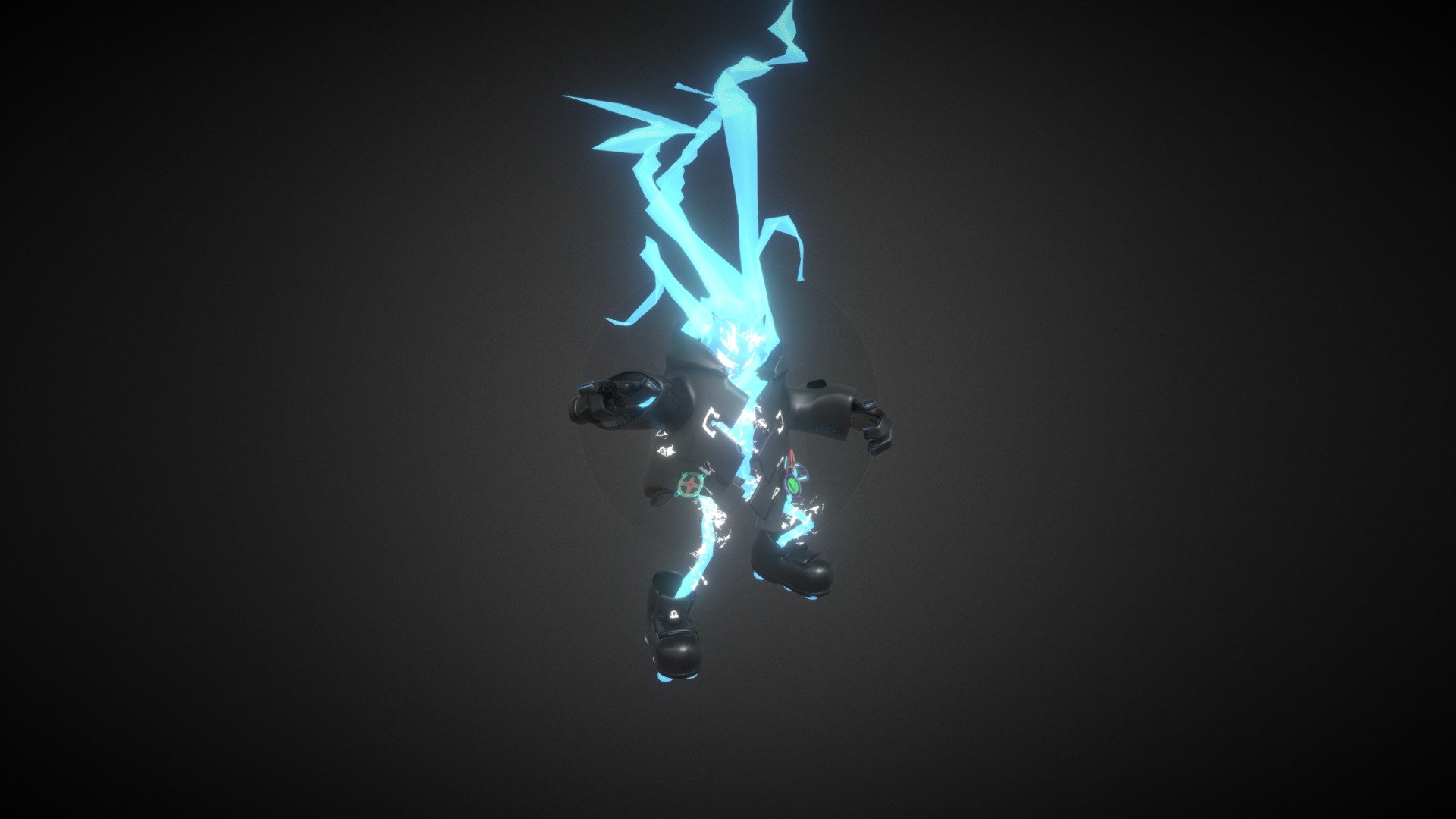 Spright Blue [Yu-Gi-Oh!] - 3D model by leodash [73fdb51] - Sketchfab