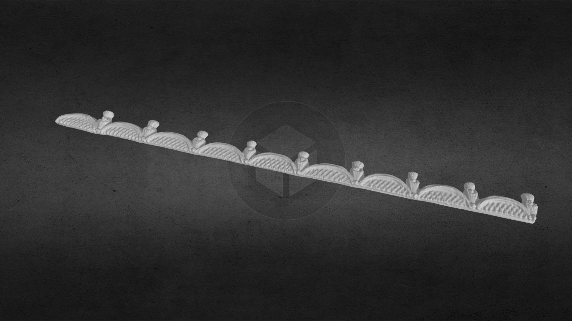 3D Scanned Plastic Decor Strip (Client Preview) - 3D model by ideabeans ...