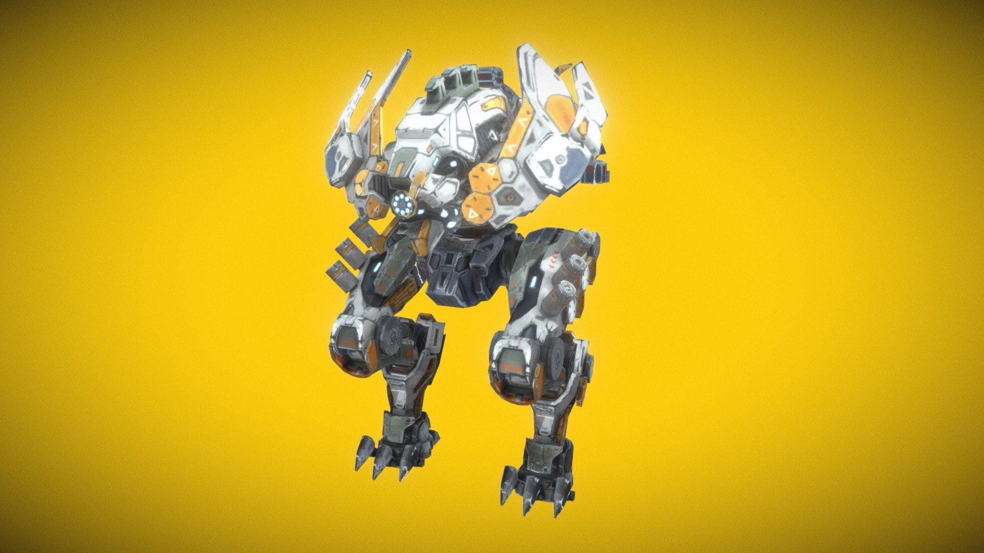 MECHA Robot XR-537 - Buy Royalty Free 3D model by Luna Studio ...