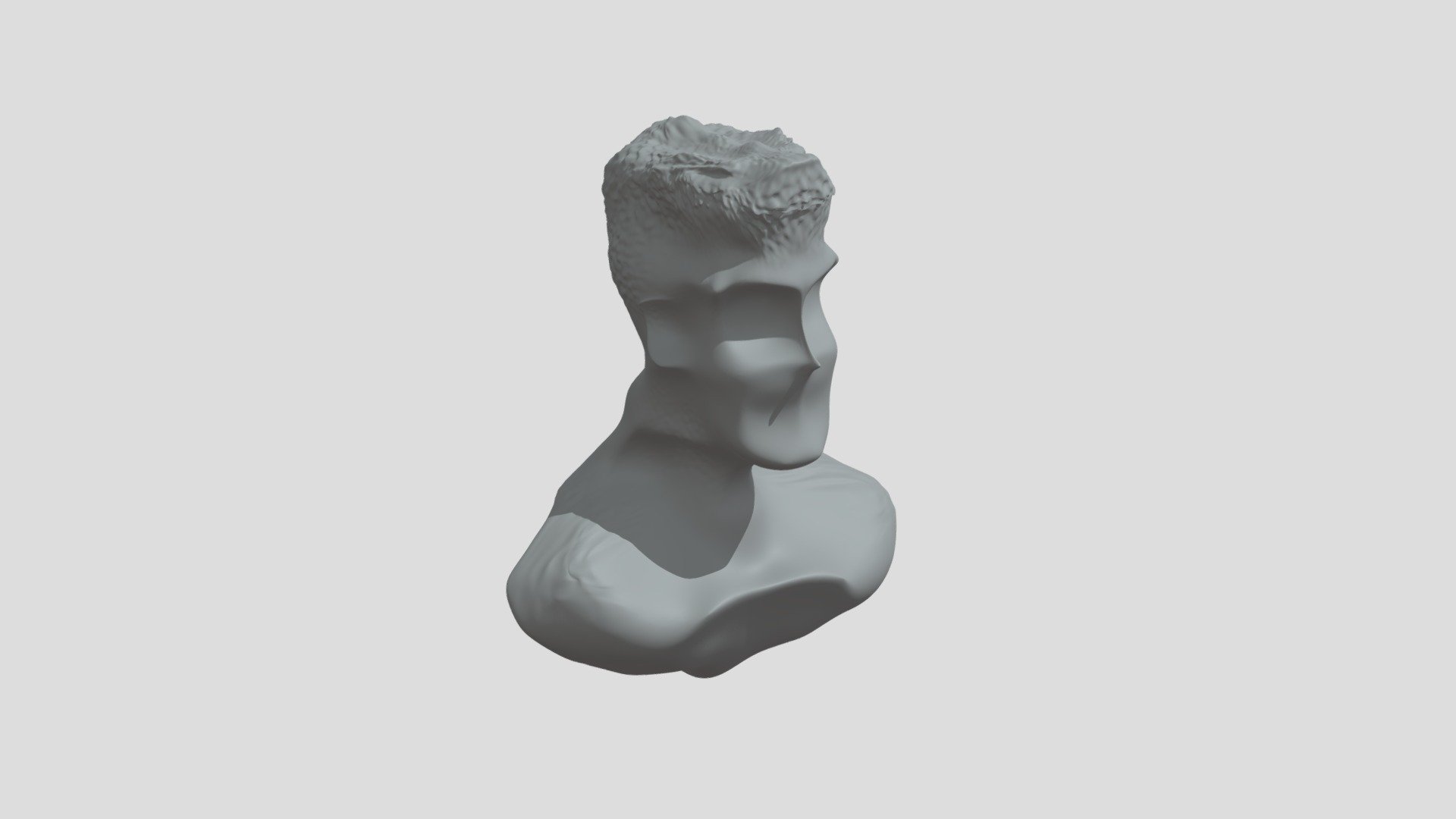 Abstracted Human Face - Download Free 3D model by abdel220rahman ...