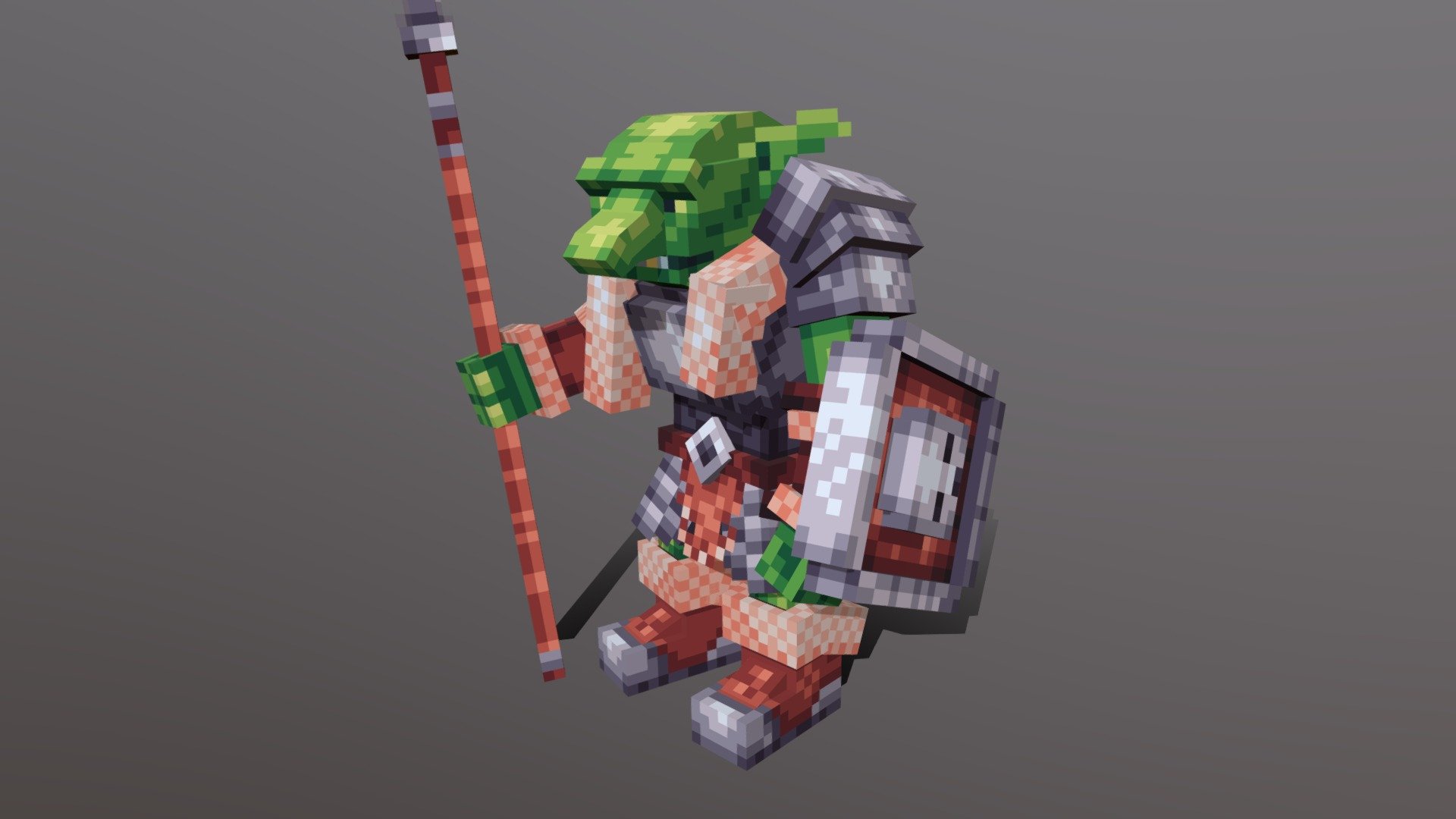Goblin-spearman [Model Engine] - 3D model by Kaput-protivogaz [7400504 ...