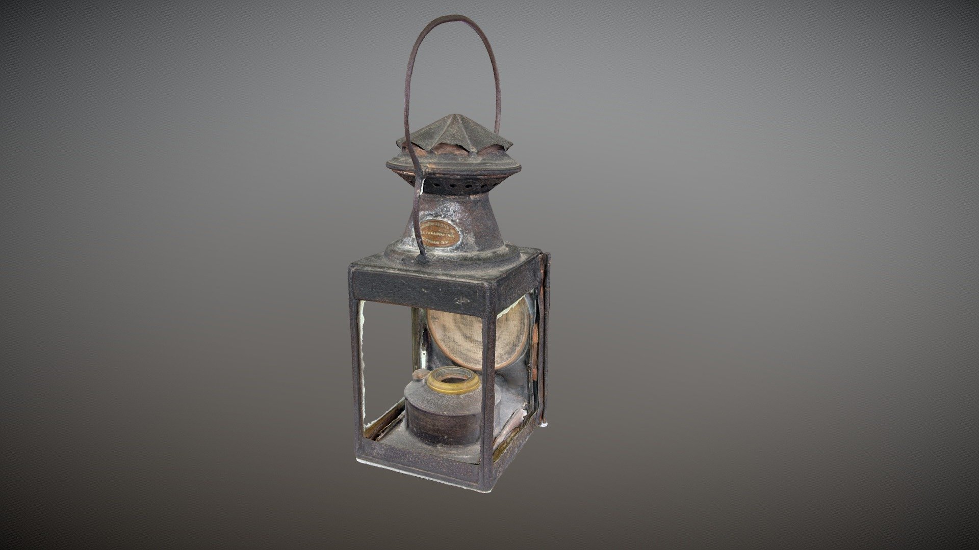 Lantern - 3D model by museumlondon [7400bcb] - Sketchfab
