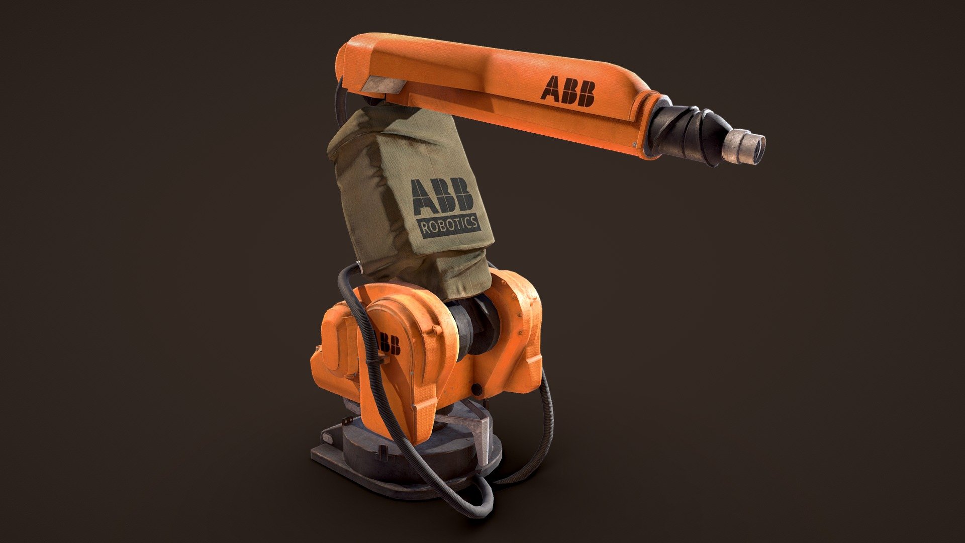 Industrial Robot - Download Free 3D model by Arkady Gribachev ...