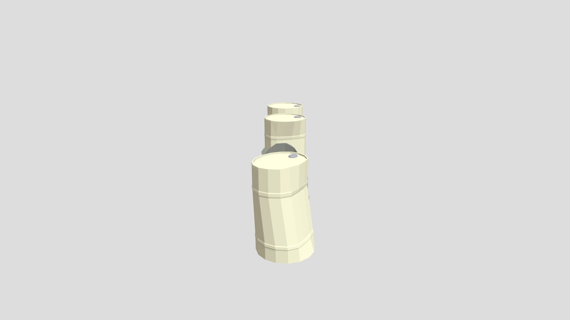 WWII Oil Drum Pack - 3D model by Didoush [74020ea] - Sketchfab