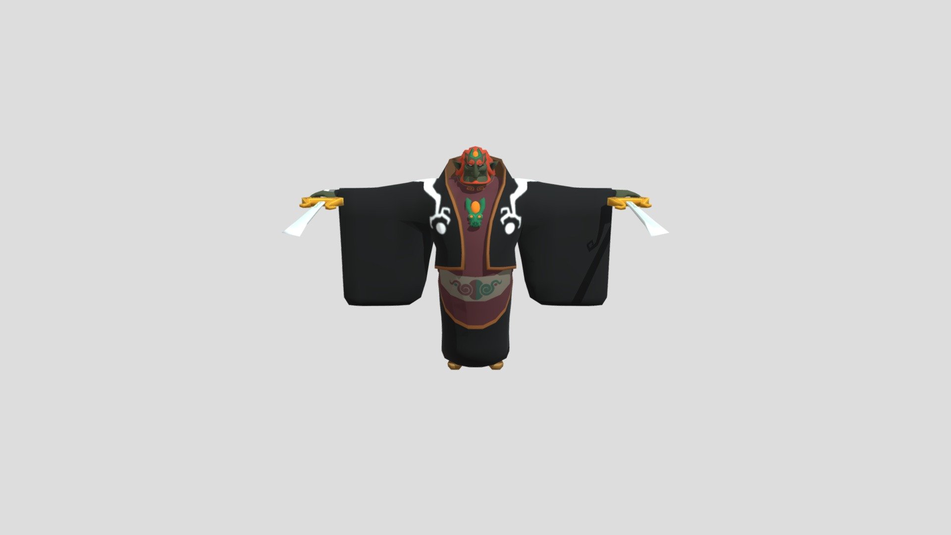 Ganondorf - The Legend Of Zelda Wind Waker - Download Free 3D model by ...