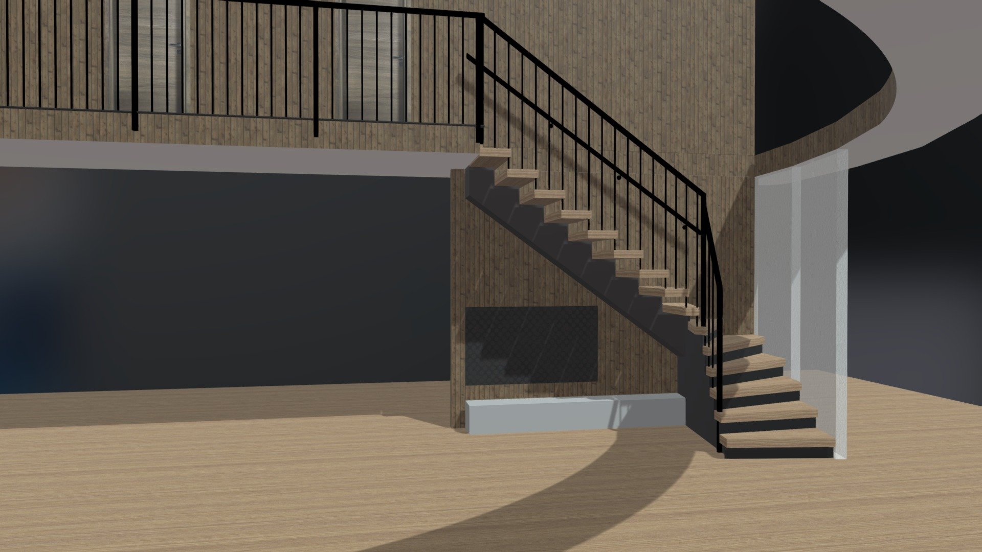 Kupolo laiptai V1 - Download Free 3D model by VaidotasMockus ...