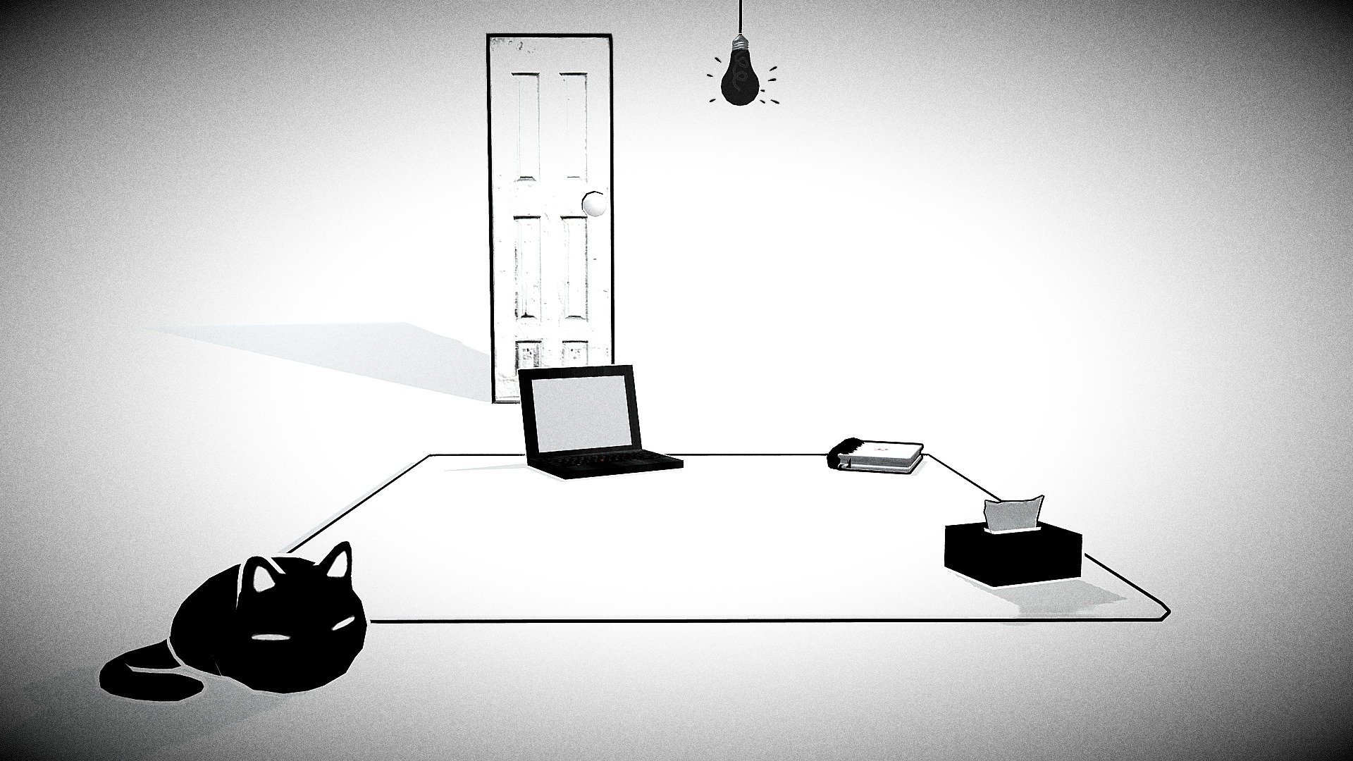 Omori White Space Download Free 3D Model By Antourenein 74039df 