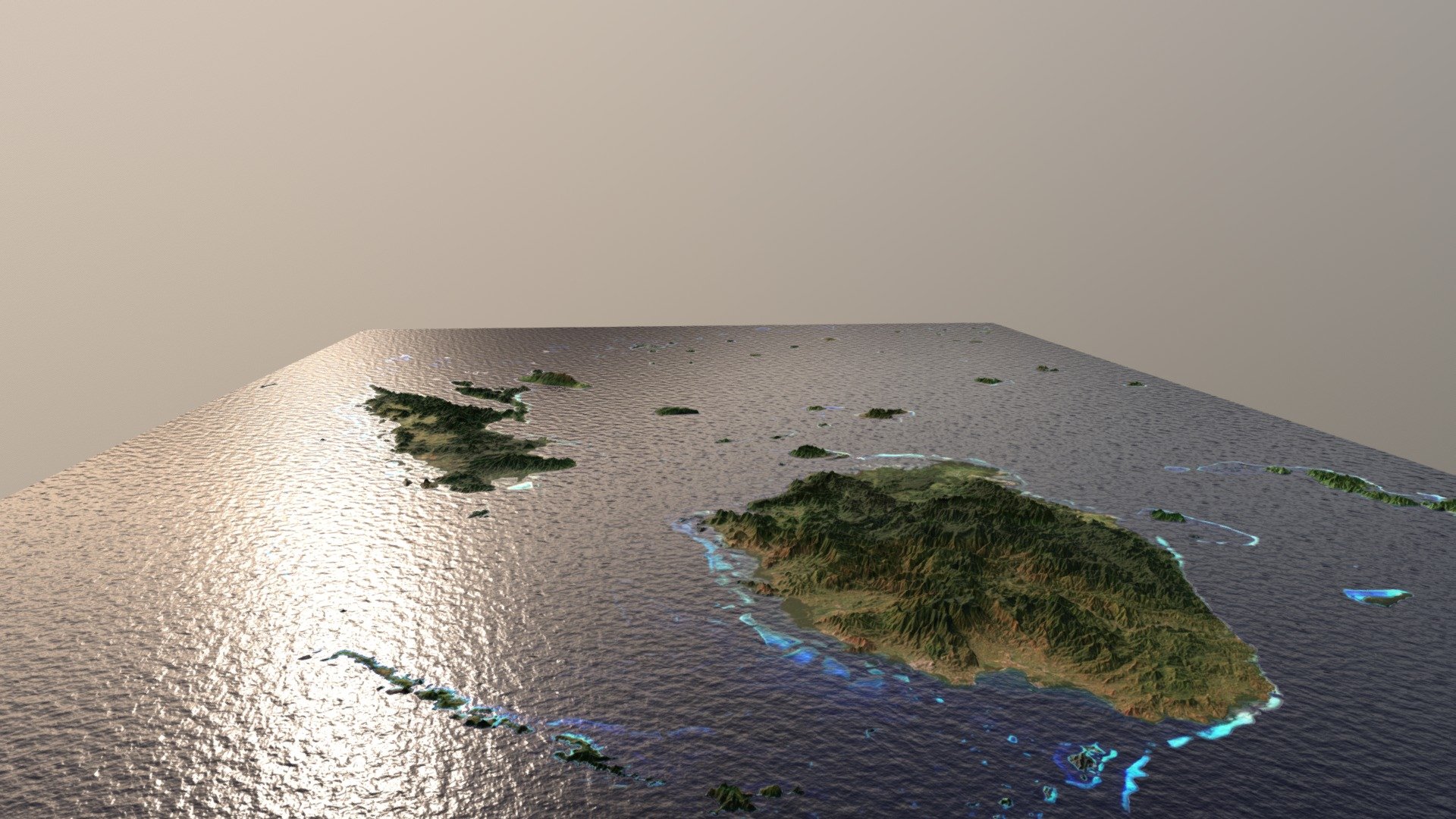 Fiji Islands - 3D model by kennethd [7405088] - Sketchfab