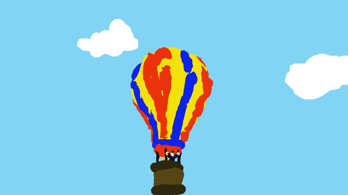Quill hot air balloon - 3D model by alban [7405967] - Sketchfab