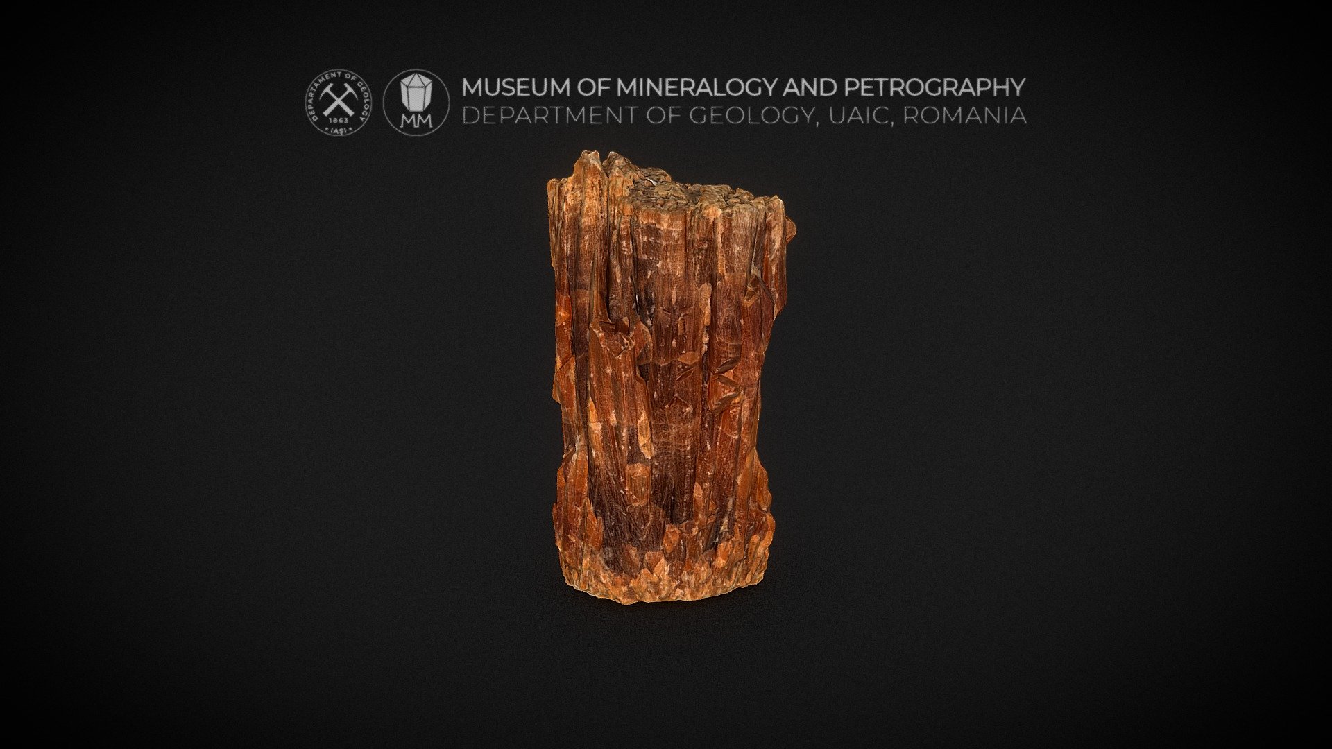Honey Aragonite with parallel crystals - 3D model by Museum of ...