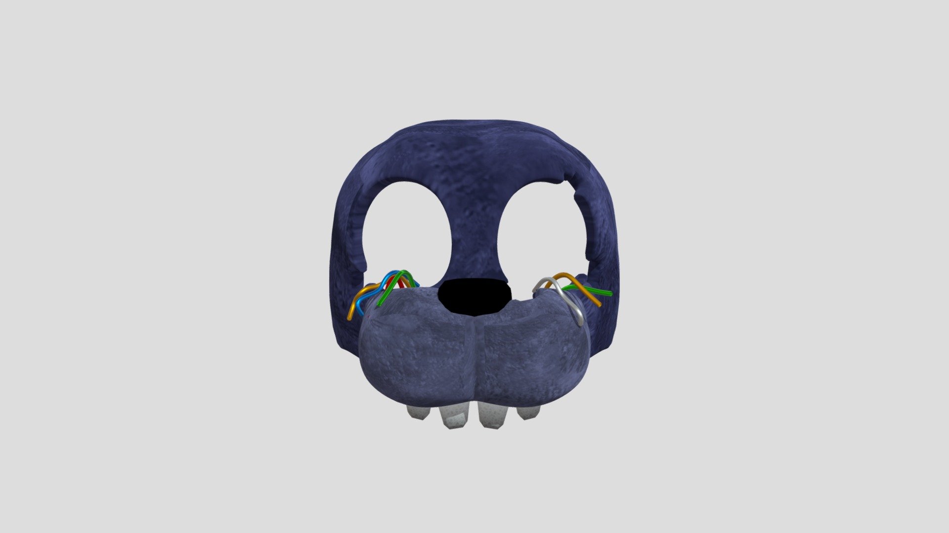 Withered Bonnie Mask - Download Free 3D model by Freddy_Fazbear (@LBSCR ...