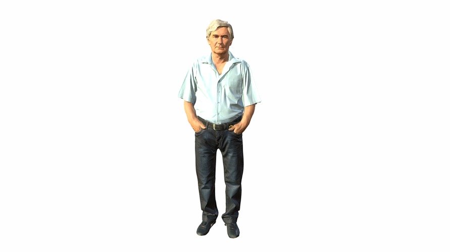 Man - 3D model by miniatura3d [74096de] - Sketchfab