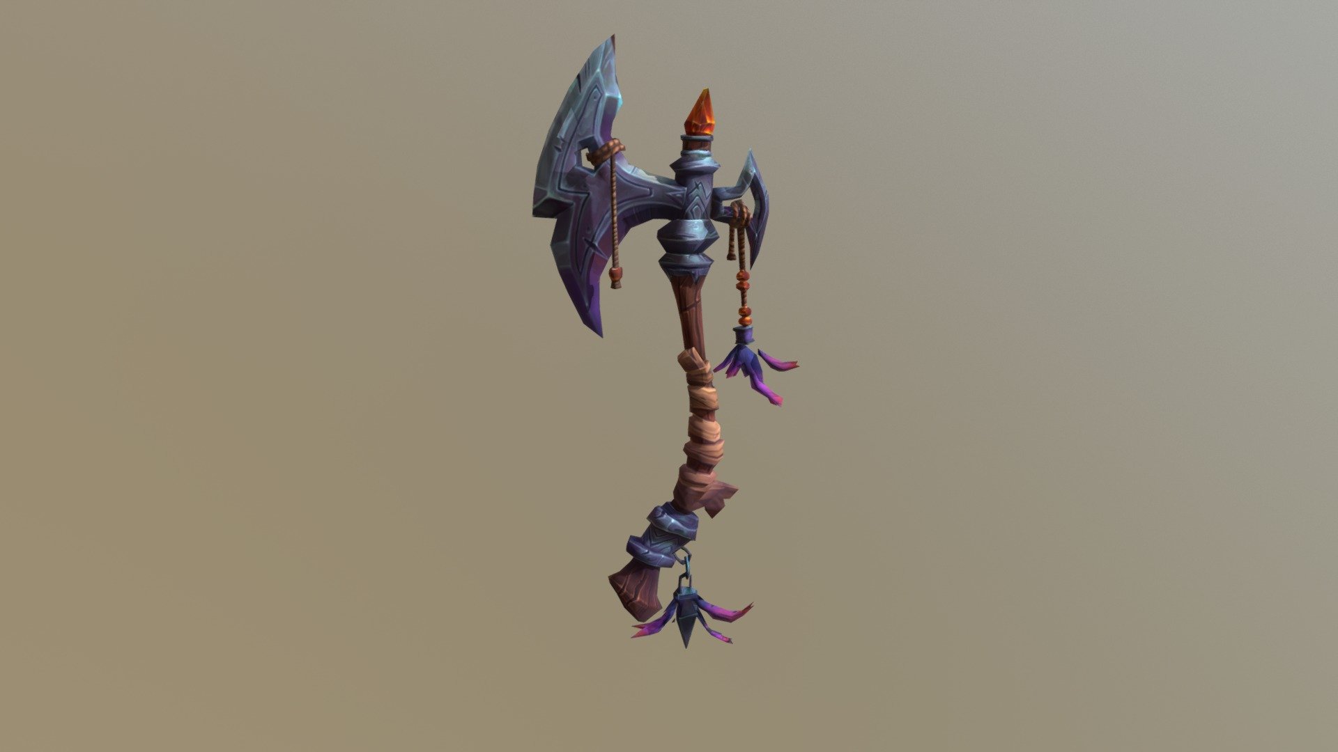 Hacha final - 3D model by Mariannng [740a239] - Sketchfab