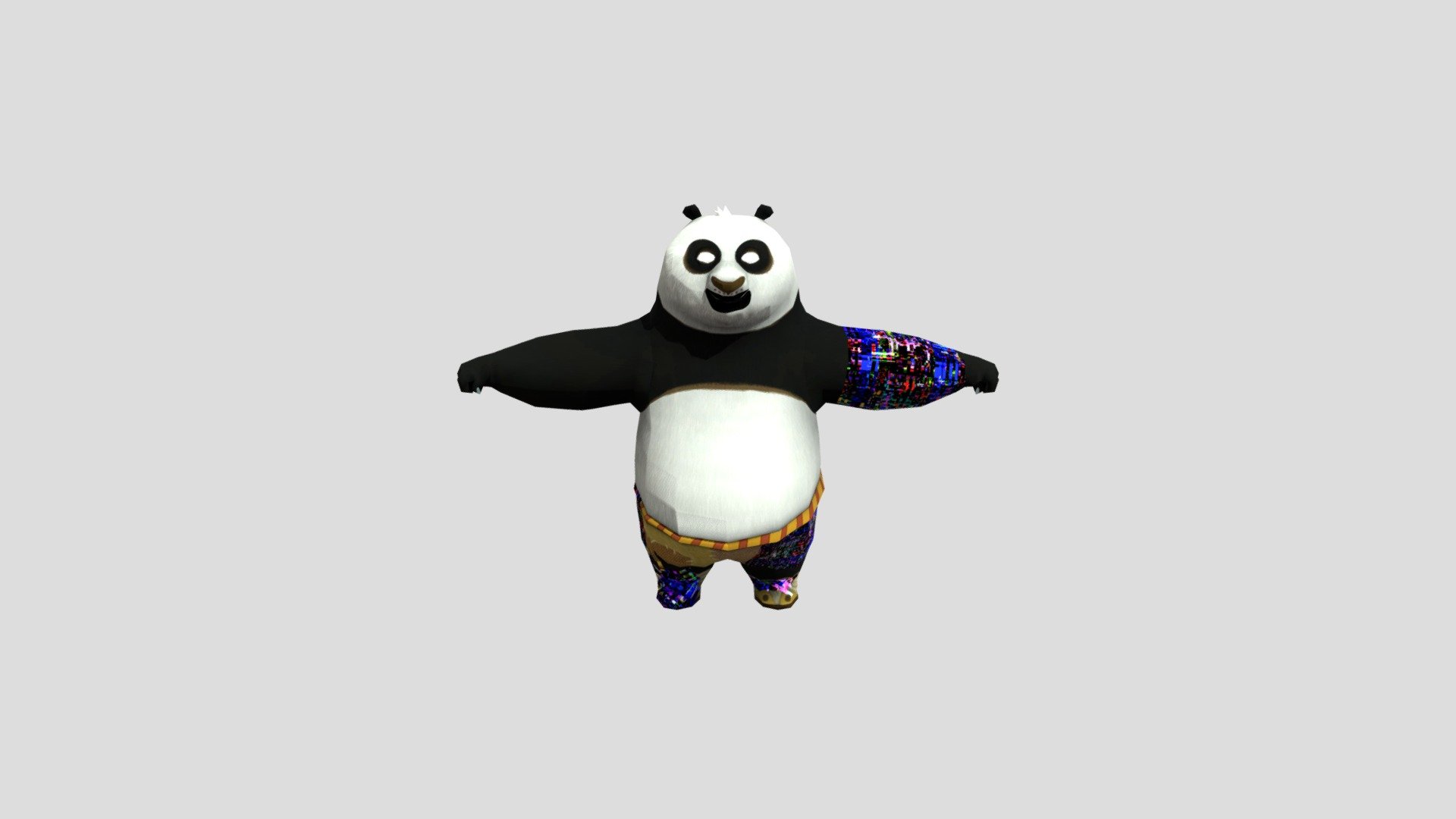 Corrupted Po - Download Free 3D model by showbizchannel224 [740cd70 ...