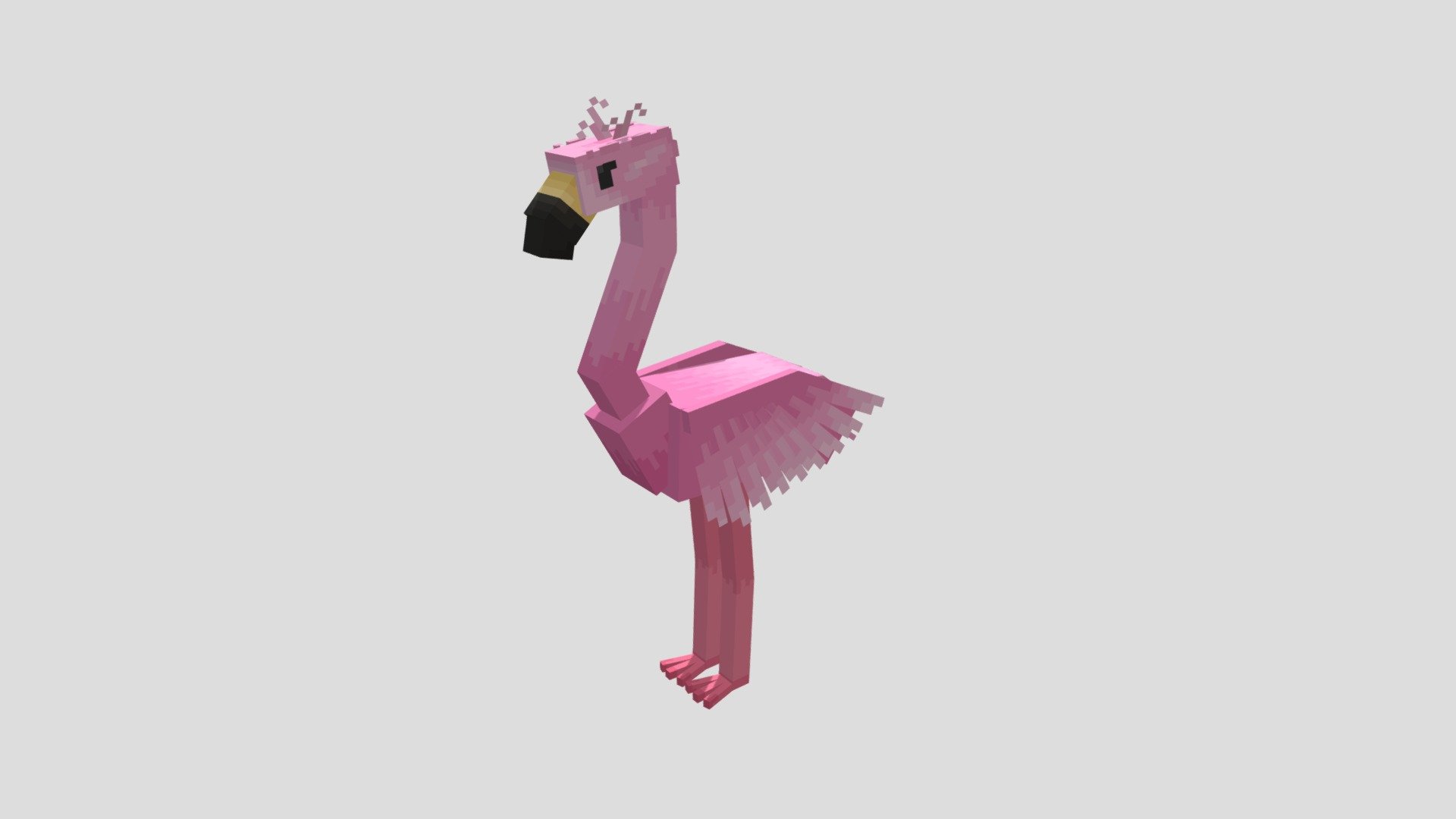 Flamingo With Animation [Minecraft] - 3D model by kittykristyy [740d380 ...