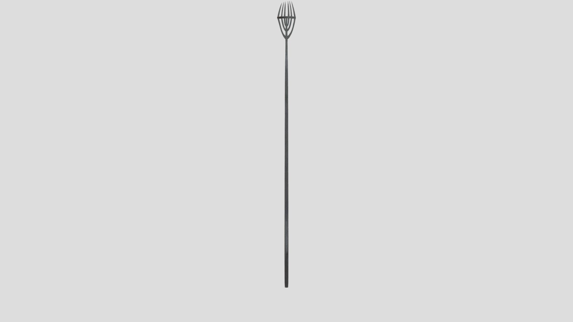 Iron Forked spear - Download Free 3D model by KOREA HERITAGE SERVICE [KHS] (@KHS_Asset) [740e681 ...
