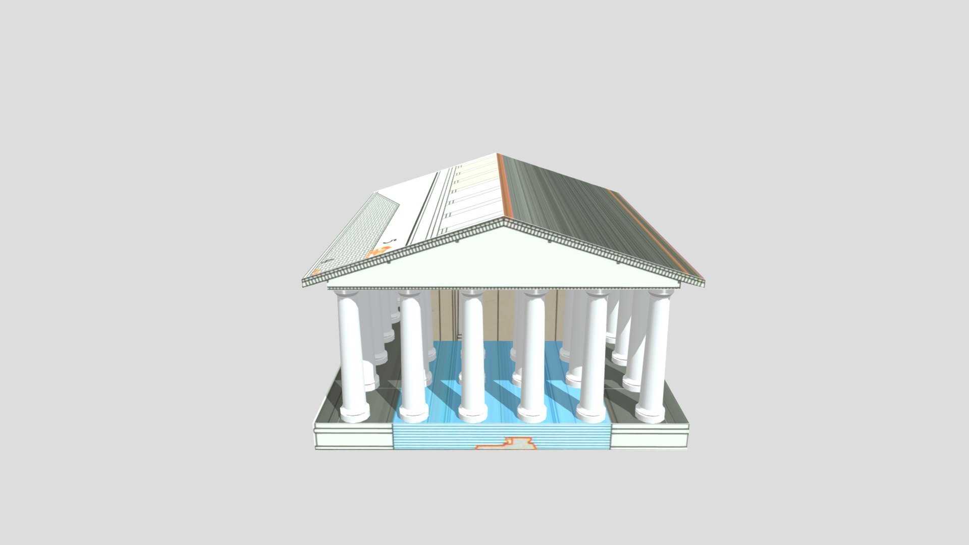 Temple - 3D model by islee0220 [740e844] - Sketchfab
