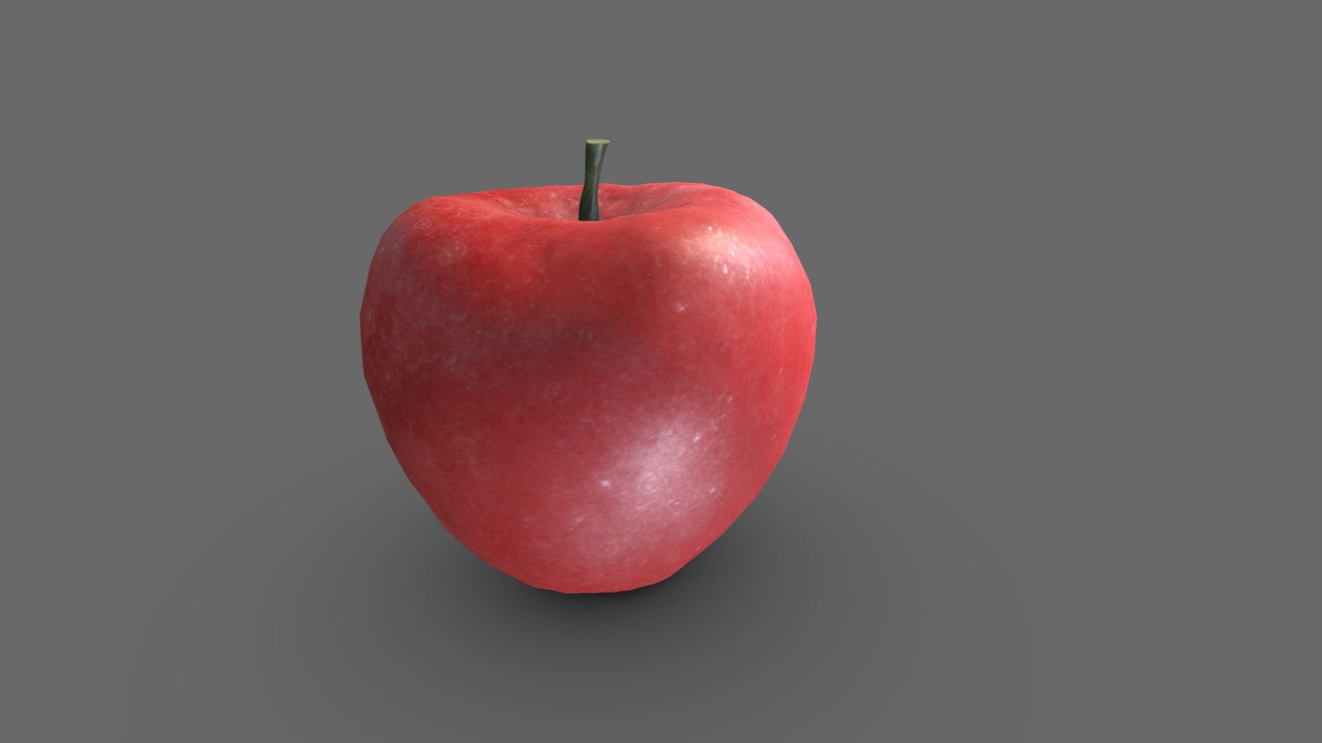 3D Apple Red fruit - 3D model by Kailash H Kanojia (@KailashHKanojia ...