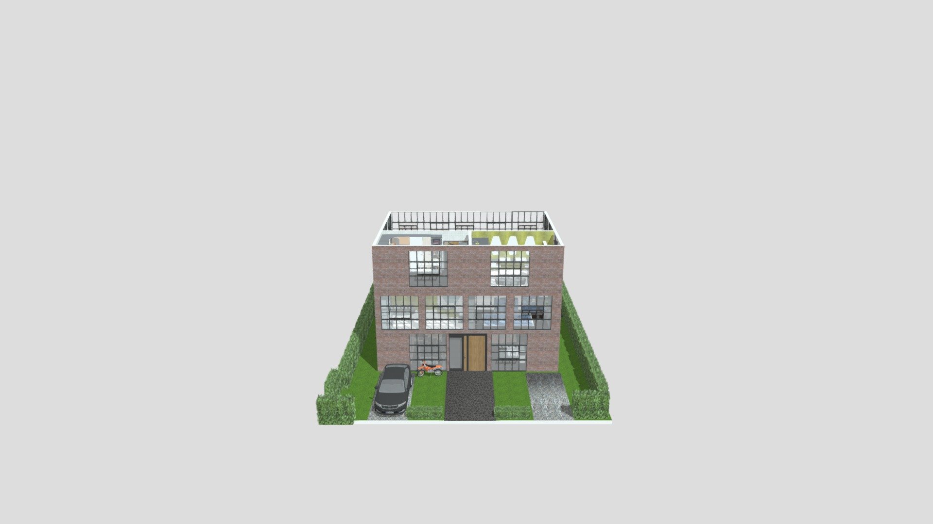 Haus 1 - Download Free 3D model by Home Design 3D (@homedesign3d ...