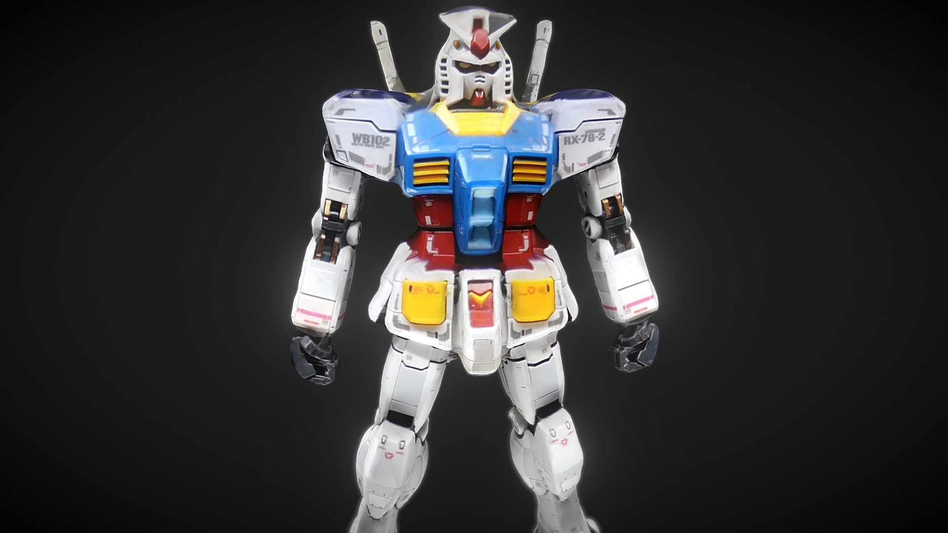 Gundam 3DScan test model! - Download Free 3D model by riccardogiorato ...