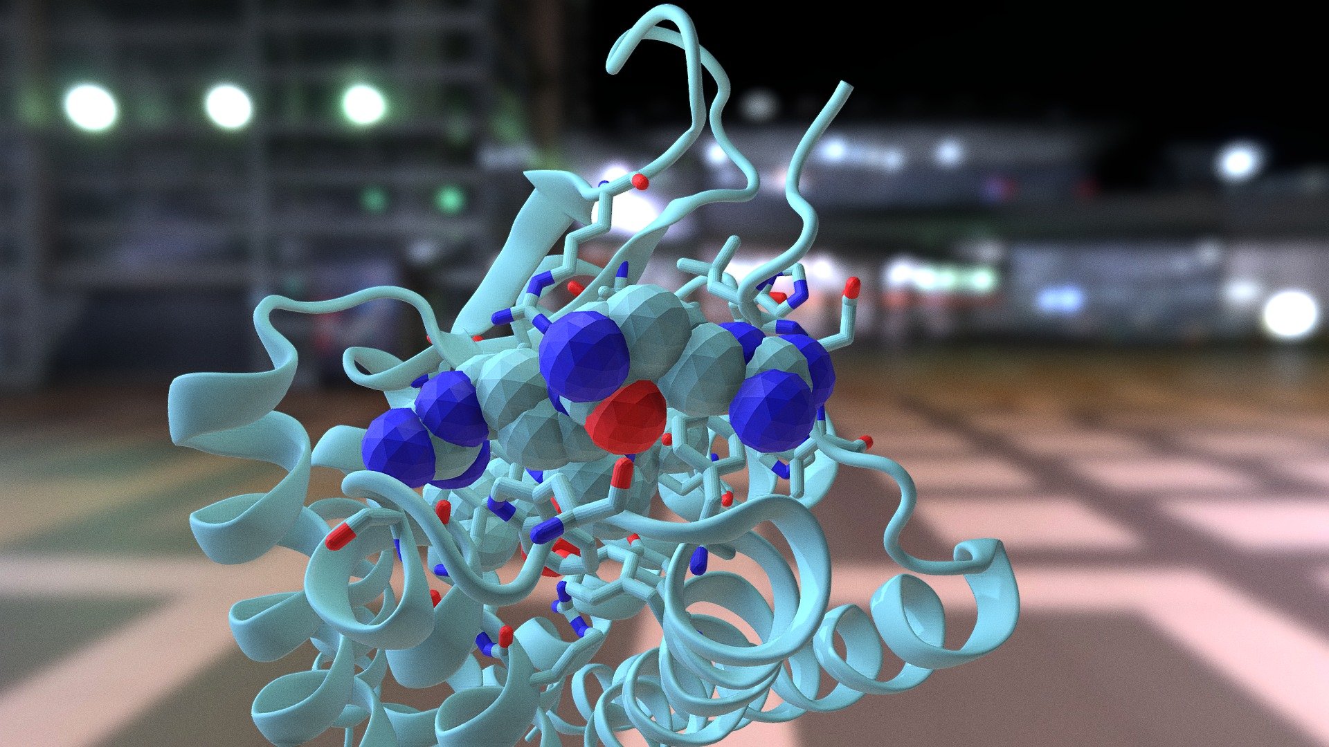 Neurotensin Receptor - 3D model by Nicolas Floquet (@floquet.nicolas34 ...