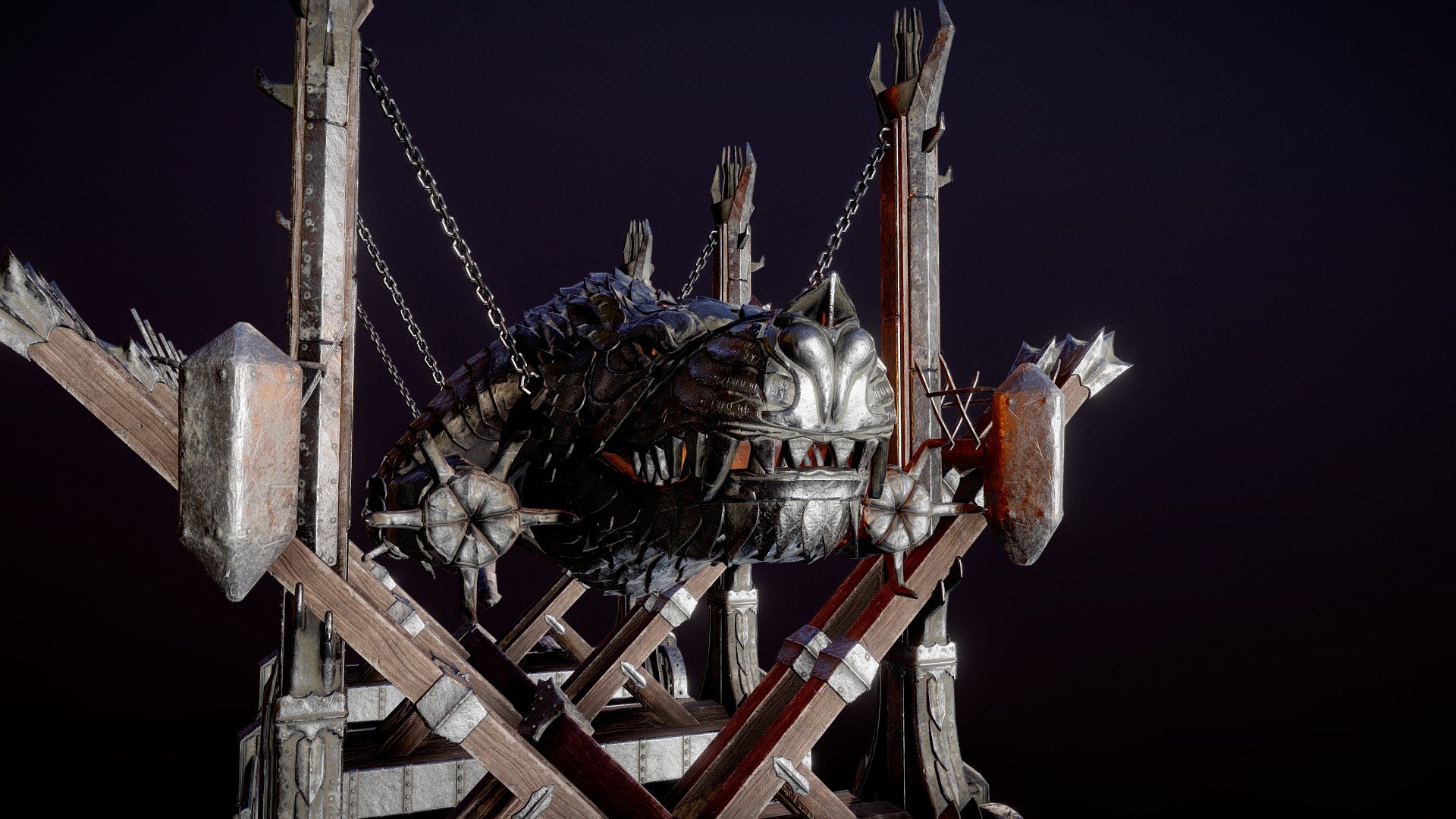 Grond, The Lord of the Rings - 3D model by songun [7412d9c] - Sketchfab