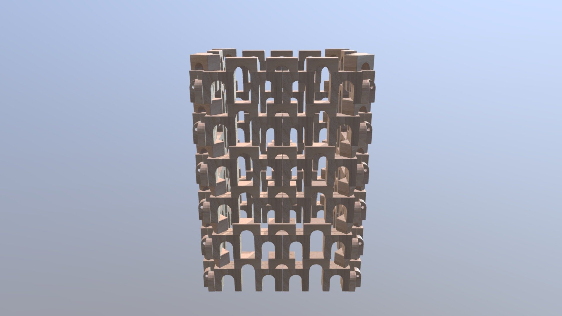 Unitblock3structure - 3D model by henry012007 [7412fce] - Sketchfab