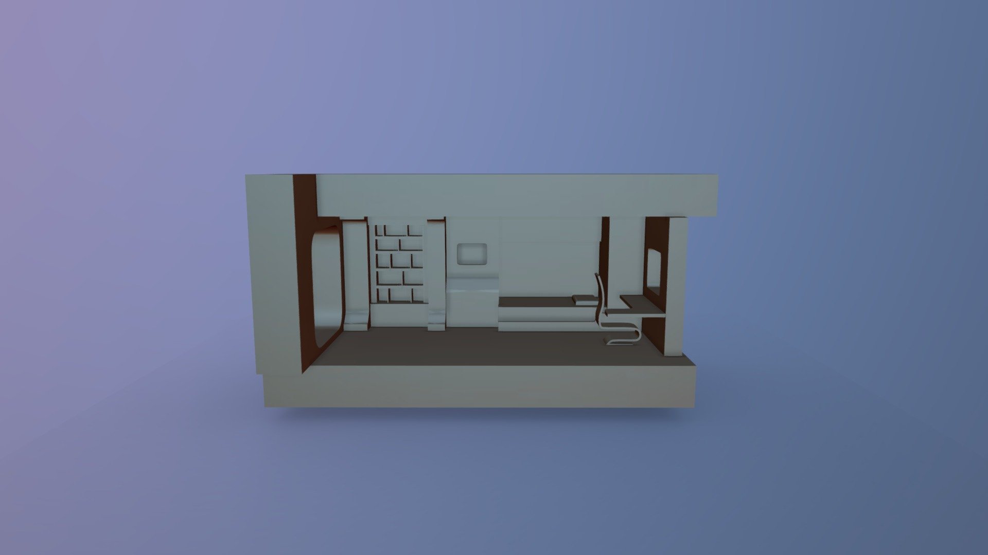 Nier 2B Room layout - 3D model by Lauren McLaughlin (@laurenmclaughlin ...
