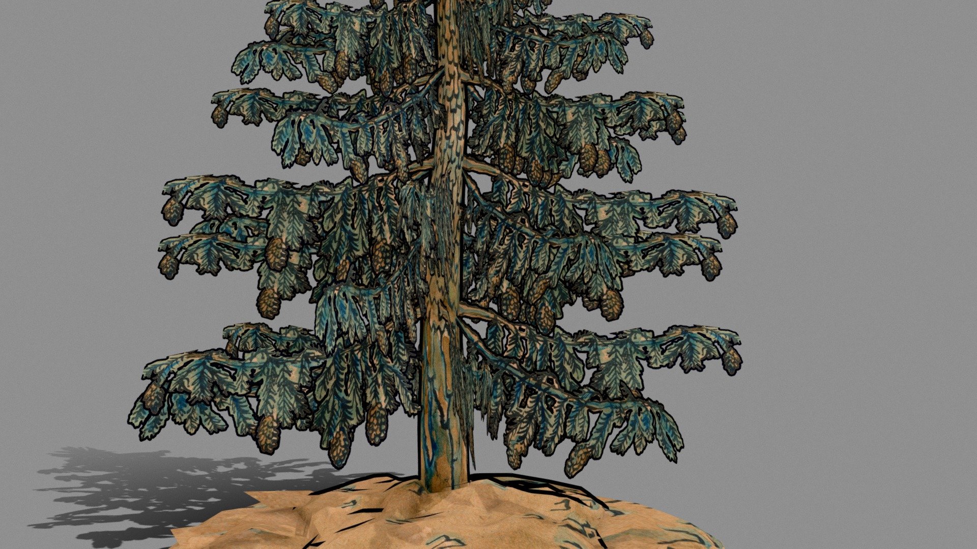 Spruce Falling Down Time Frame - Download Free 3D model by Jorma Rysky (@Rysky) [74164ab ...